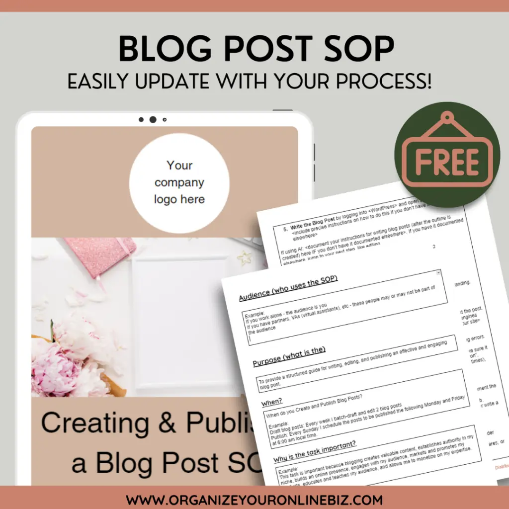 Resources to Organize Your Online Biz